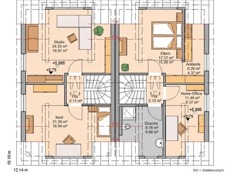Doppelhaus Twin XL von Kern-Haus | Familien-Doppelhaus | Kern haus ...