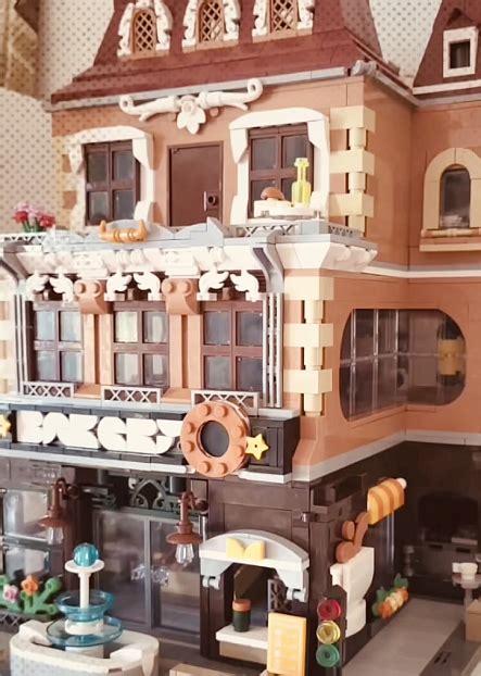 Конструктор Pantasy Modular Building (Сборные здания) 85013 Пекарня ...