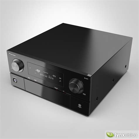 Пионер AV-ресивер 3D Модель $16 - .fbx .max .obj - Free3D