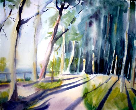 Aquarelle von Anna Zasulsky