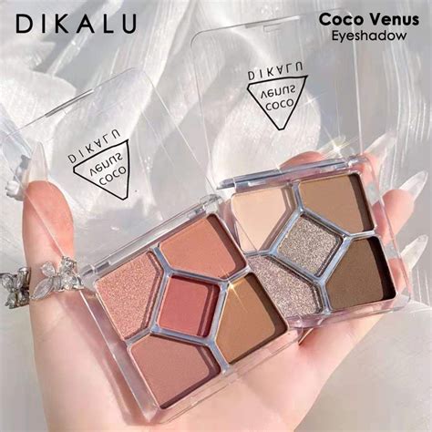 Jual DIKALU Coco Venus Eyeshadow Palette 5 Warna | Shopee Indonesia