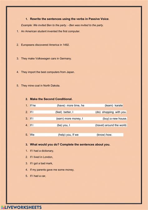 Forward 6 Unit 14 worksheet | Live Worksheets