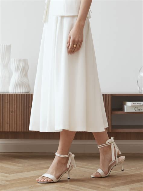 Юбка миди с крупными складками :: LICHI - Online fashion store