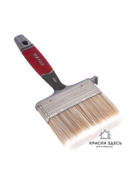Anza Elite 150490 кисть плоская малярная универсальная синтетическая ...