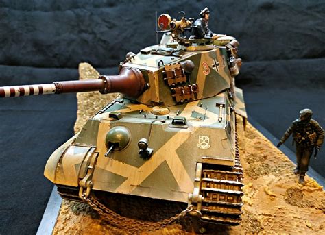Королевский Тигр. — Каропка.ру — стендовые модели, военная миниатюра