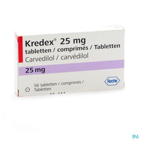 KREDEX COMP 56X25,00MG | Apotheek Thiels