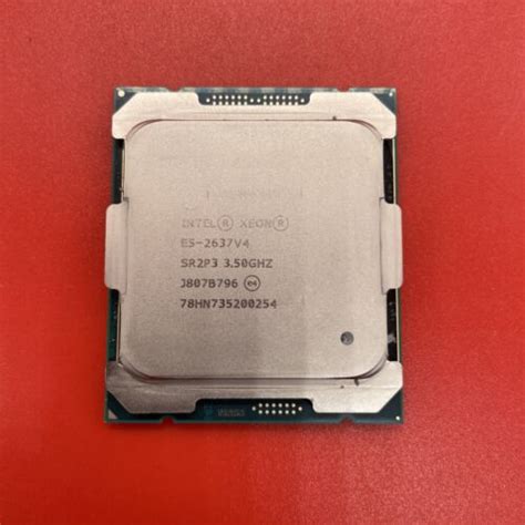 Intel Xeon E5-2637 v4 SR2P3 4c 3.5GHz Server Processor | eBay