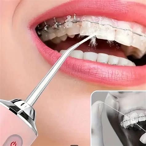 Ирригатор для полости рта, 220 мл, 3 режима, IPX7, 1400 об/мин | AliExpress