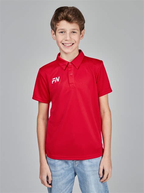 Детская футболка-поло FN Polo Kid Sport (Красный) KFN4012001-600