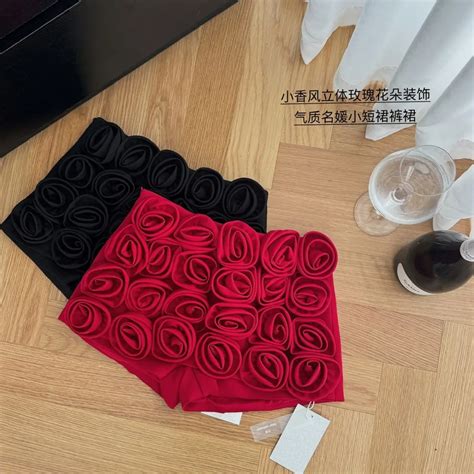 Женская мини-юбка с 3D розами | AliExpress