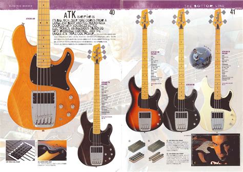 Каталог Ibanez июль 1996 года (электрогитары и бас-гитары)