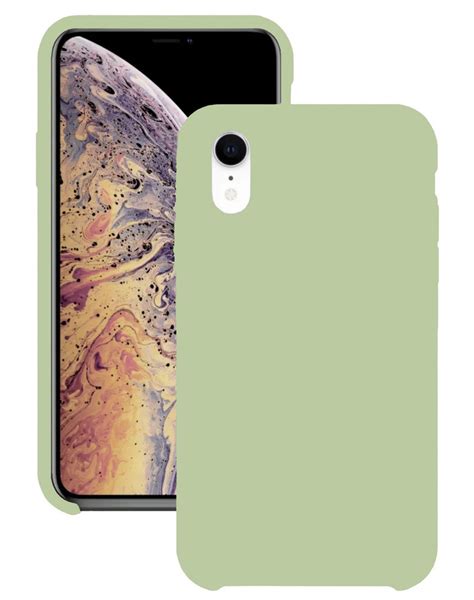 Силиконовый чехол для iPhone XR / Apple Silicone Case DF на Айфон ХР с ...
