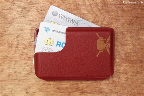 Купить Кардхолдер Classic Red, Pirate Kydex Custom