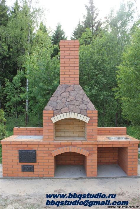 Р‘Р°СЂР±РµРєСЋ СЃС‚СѓРґРёСЏ. РљР»Р°РґРєР° РєР°РјРёРЅРѕРІ, РїРµС‡РµР№, Р ...