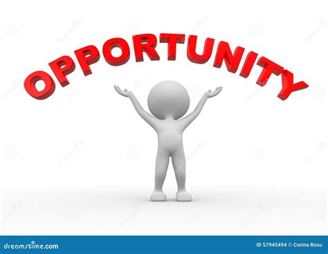 Opportunity stock illustration. Illustration of service - 57945494