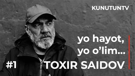 МАШХУР ЎЗБЕК АКТЁРИ ТОХИР САИДОВ: ГАМЛЕТ МОНОЛОГИ - YouTube