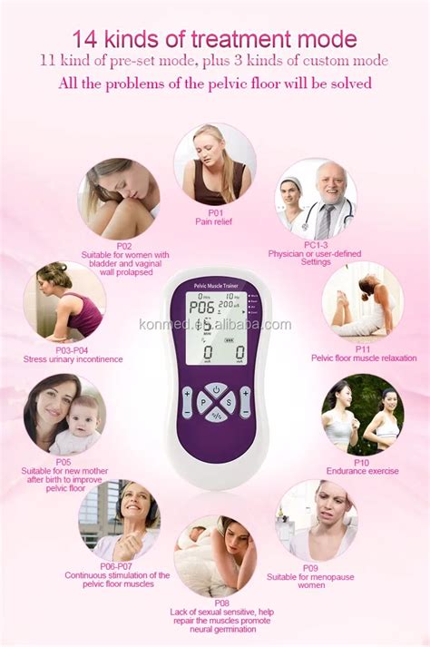 Medical Products Pelvifine Pelvic Muscle Trainer Vaginal Stimulation ...