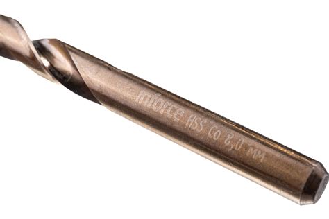 Сверло по металлу HSS-CO (8x117x75 мм) Inforce 11-01-437 - выгодная ...