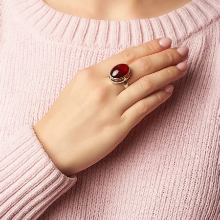 Купить кольцо с гранатом - продажа по низкой цене в интернет-магазине ...