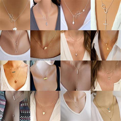 ️ Украшение на шею Womens Bohemian Pendant Chain Chunky Collar ...