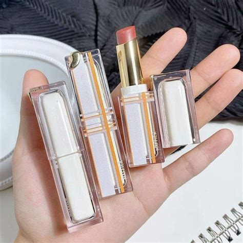 ลิปMaffick เนื้อแมท สีสวย (แท่งขาวแทบทอง) | Lazada.co.th