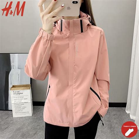 Женская ветрозащитная и водонепроницаемая куртка "Три в одном" H&M ...