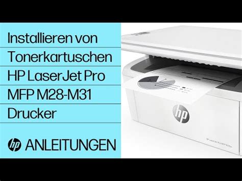 HP LaserJet Pro MFP M28-M31-Druckerserie Einrichtung | HP® Support