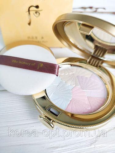 Люкс пудра-хайлайтер The history of whoo GONGJINHYANG COLOR POWDER PACT ...