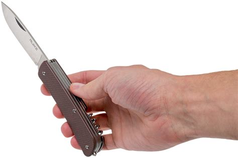 Ruike L32-N Criterion Brown zakmes | Voordelig kopen bij knivesandtools.nl