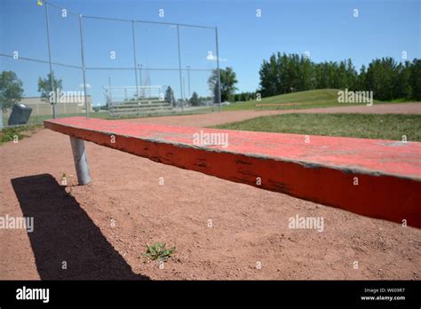 Dugout bench hi-res stock photography and images - Alamy