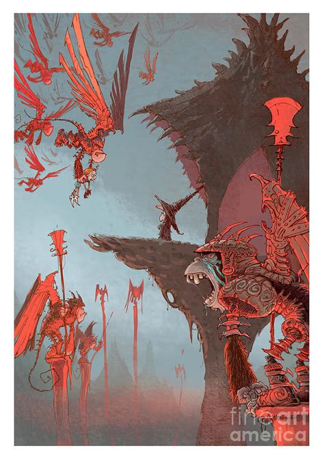 The Wonderful Wizard of Oz-flying monkeys Digital Art by Yaniv Shimony - Pixels Merch