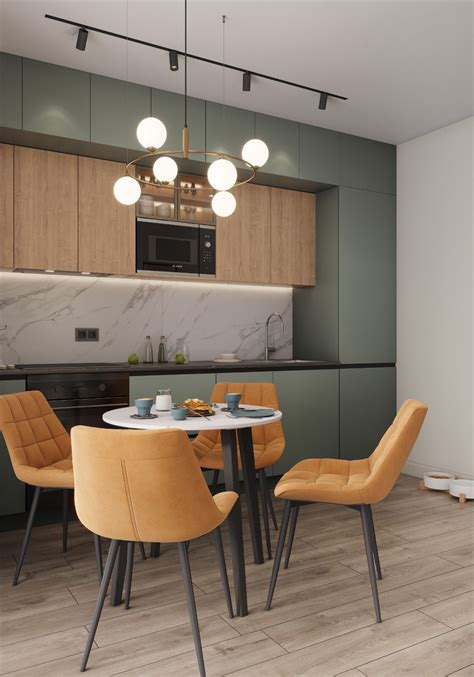 Современная кухня | Modern kitchen design, Small kitchen modular design ...