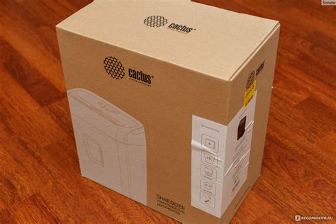 Уничтожитель бумаг (Шредер) Cactus CS-SH-6-13-4X12 - «После офисного ...