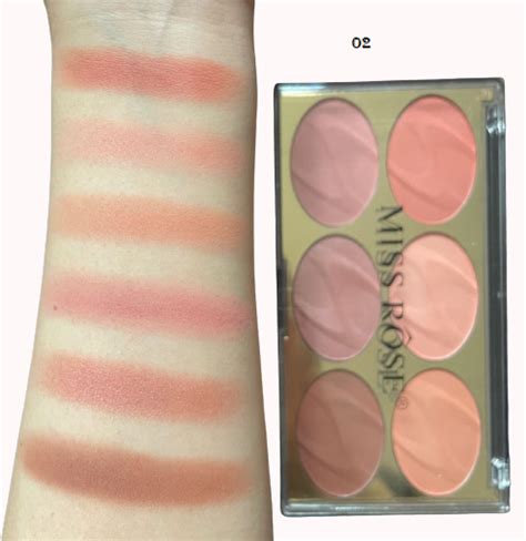 Miss Rose 6 color blush (new) – Miss Rose Com Pk
