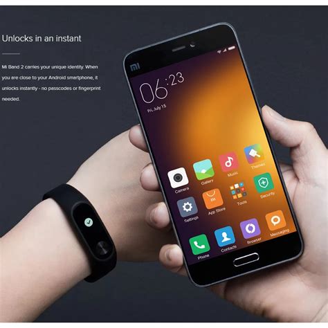 Original Xiaomi Mi Band 2 Smart Fitness Bracelet Watch Wristband Miband ...