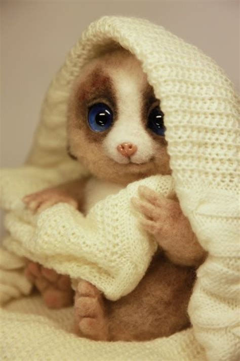 Малыш Ло | Felt animals, Cute baby animals, Needle felted animals