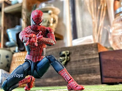 Фигурка человек паук/Spider-Man 3,Tobey Maguire,подвижные фигурки,15 см ...