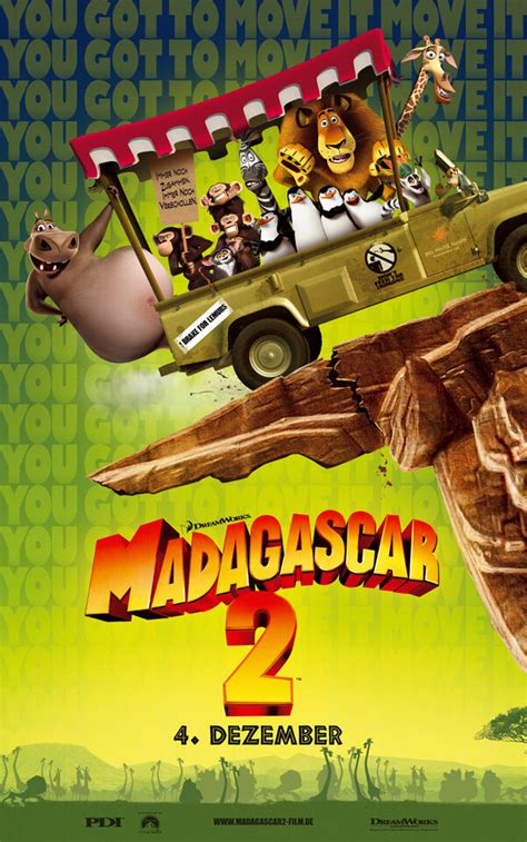 Постеры: Мадагаскар 2 / Постер мультфильма «Мадагаскар 2» (2008) #796098