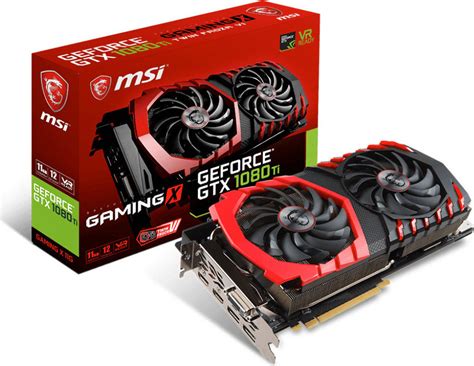 MSI GeForce GTX 1080 Ti 11GB Gaming X (GTX 1080 TI GAMING X 11G ...
