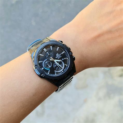 Edifice EFR-S567 / 5619 / 9.5 mm Slim Case, Flat Bezel & Sapphire Crystal