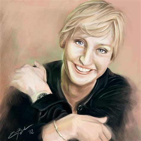 Ellen Degeneres by GarryBrookes on DeviantArt