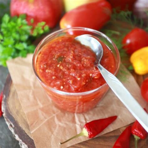 Easy Adjika Sauce (Аджика) - emkayskitchen