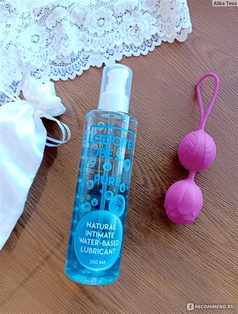 Интимный гель-смазка LoveLube Pure - «Какой на вкус нейтральный ...
