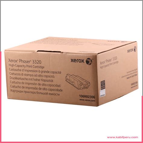 Toner Xerox Phaser 3320 【106R02306】Alta Capacidad