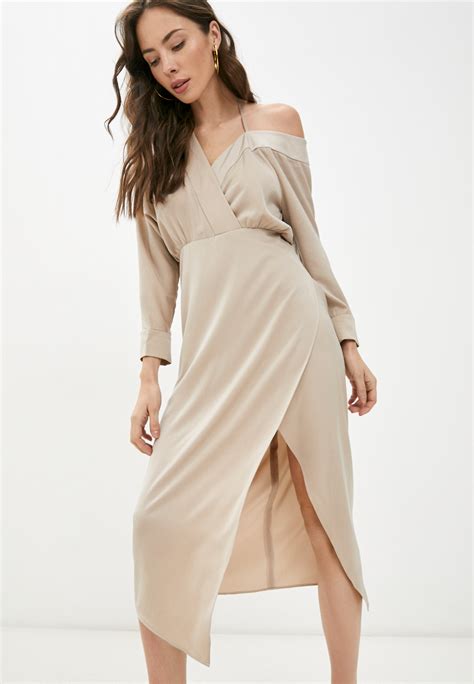 Платье Sample Room SR Athens, цвет: бежевый, MP002XW08ESM — купить в ...