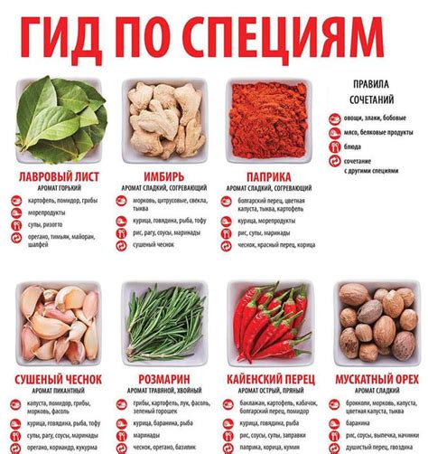 15 основных специй: в какие блюда их добавлять - foodandmood.com.ua