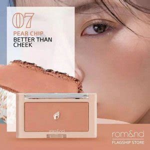 Мягкие спрессованные румяна в тёплом грушевом оттенке rom&nd Better ...