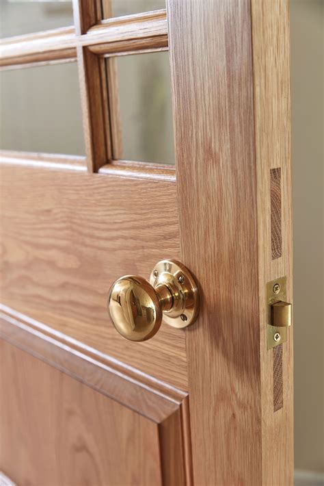 London Door Company solid oak door. Beautiful part-glazed, solid wood ...