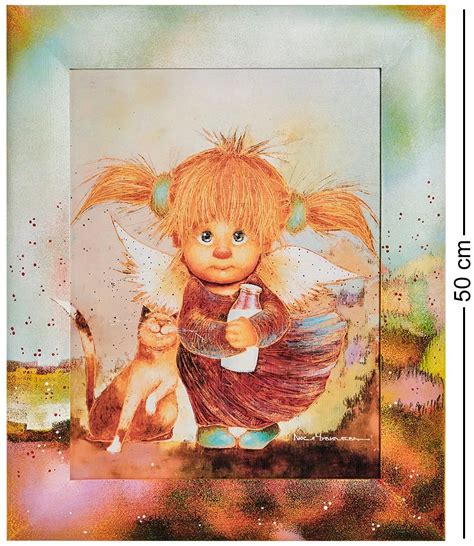 Жикле в раме Ангел изобилия Artangels E281371 на moi-tvoi.ru