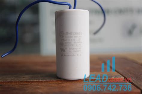 Tụ điện XIANJUN CBB60 12uF, 450VAC Dây cắm - Quạt Công Nghiệp Chính ...